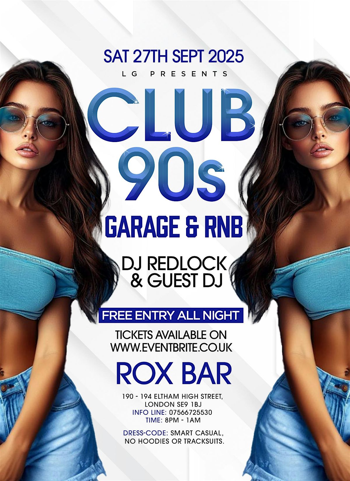 CLUB 90s (GARAGE & RnB) FREE ENTRY PARTY (HALF PRICE DRINKS 8PM - 9 ...