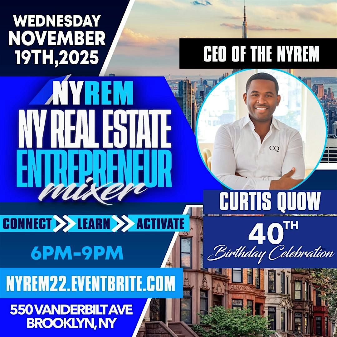 New York Real Estate Mixer - November edition, 550 Vanderbilt Ave ...