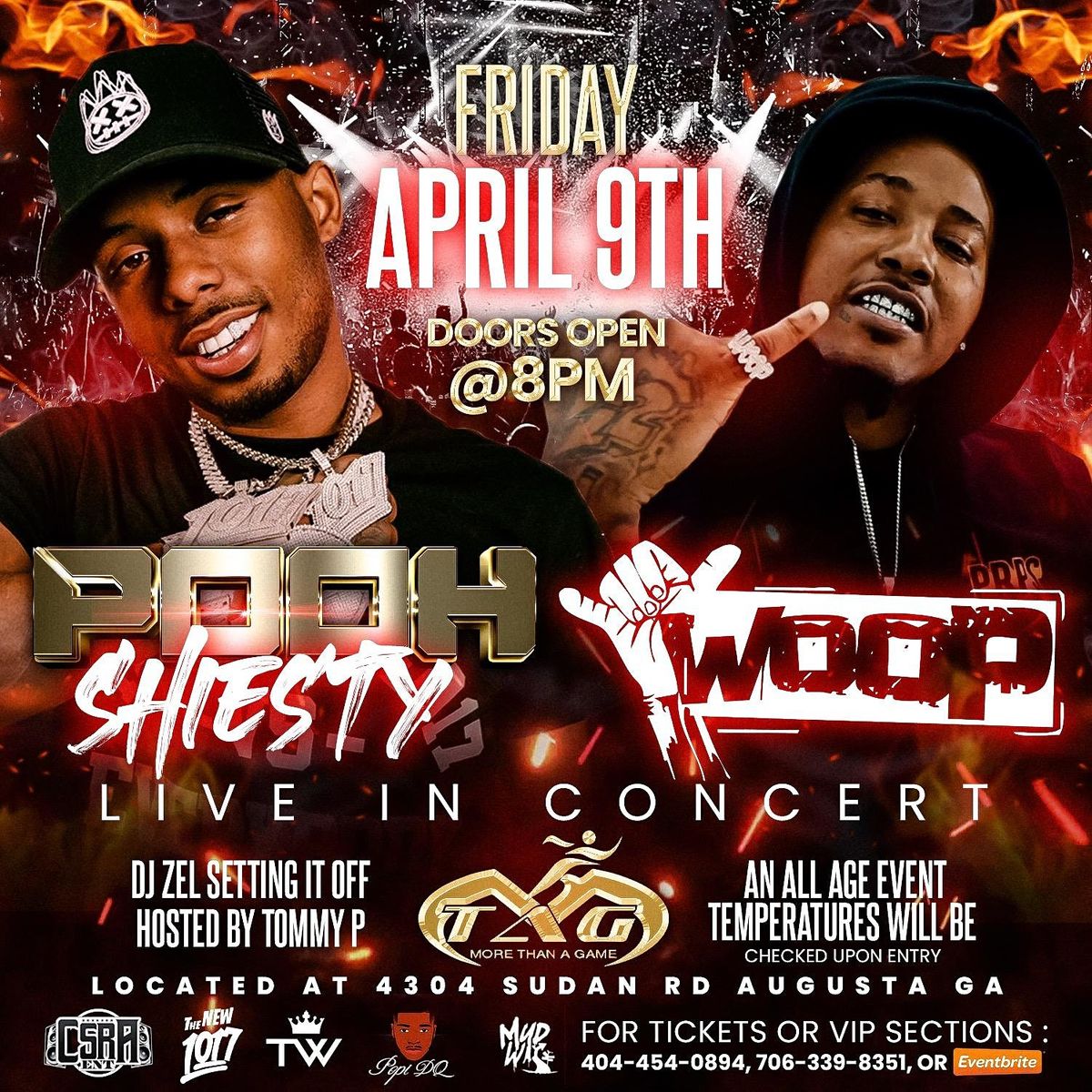 Shiesty Season Live Concert, 4304 Sudan Rd, Augusta, 2 April to 3 April