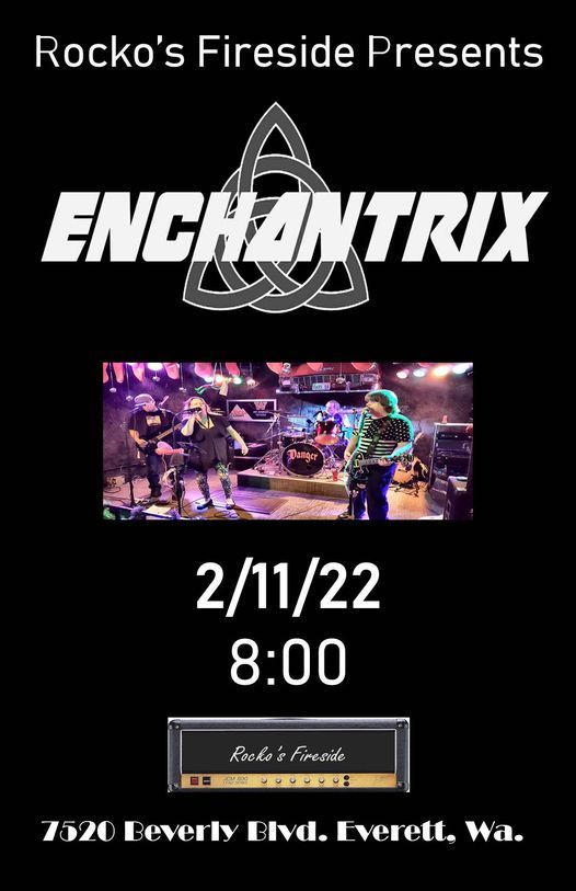Enchantrix At Rockos Fireside, Rocko's Fireside, Everett, 11 February 2022