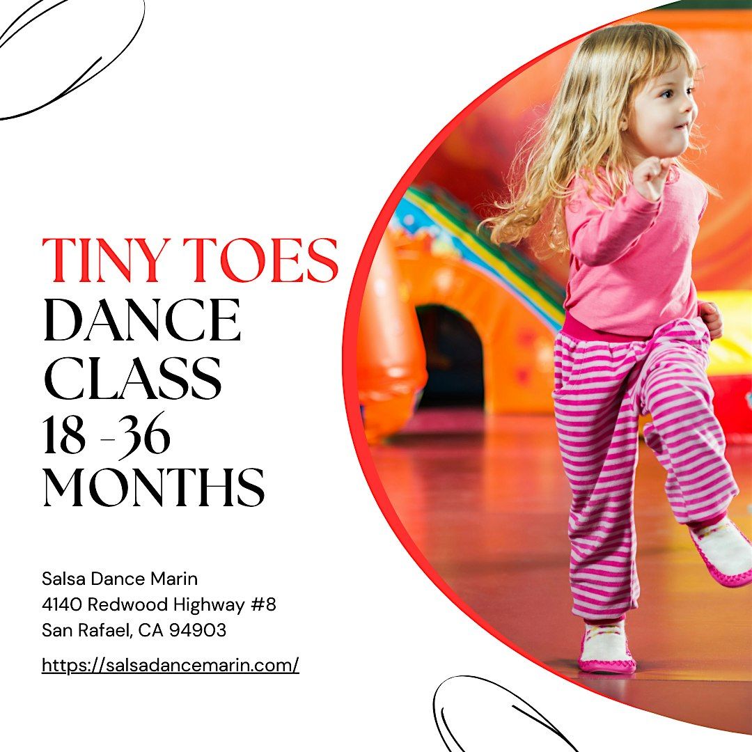 Tiny Toes dance class for 18-36 Months, 4140 Redwood Hwy, San Rafael, 19 September 2025
