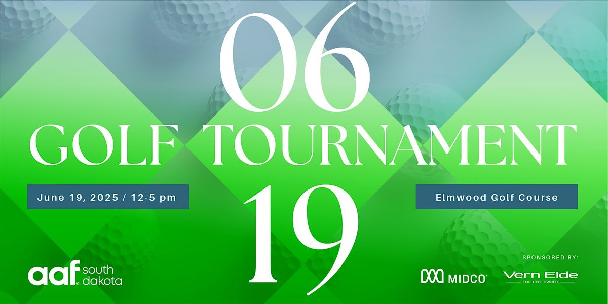 2025 AAF-SD Golf Tournament, Elmwood Golf Course, Sioux Falls, 19 June 2025
