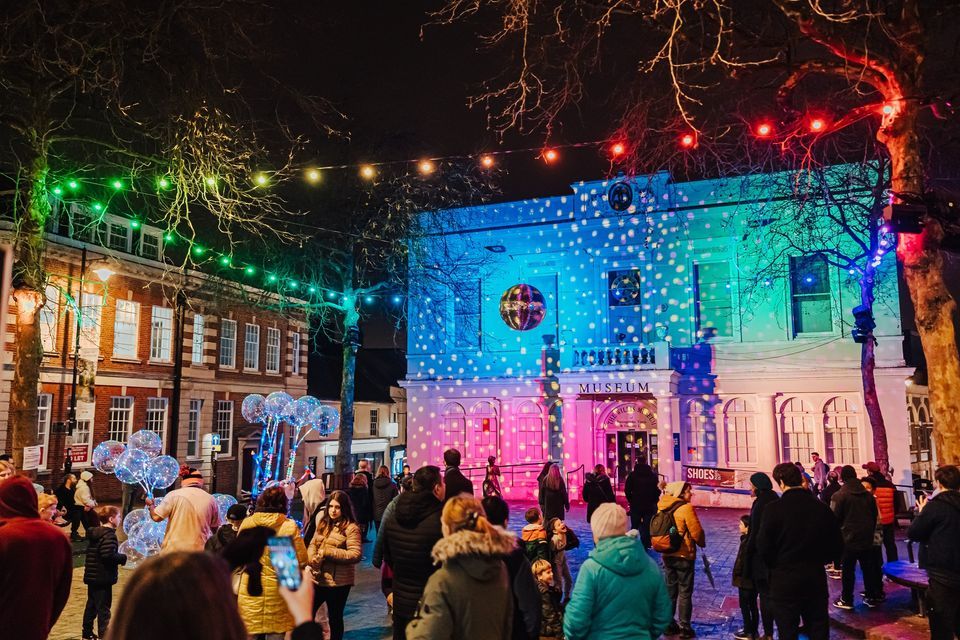 Lets Glow 2024, Basingstoke Town Centre, 12 February to 17 February