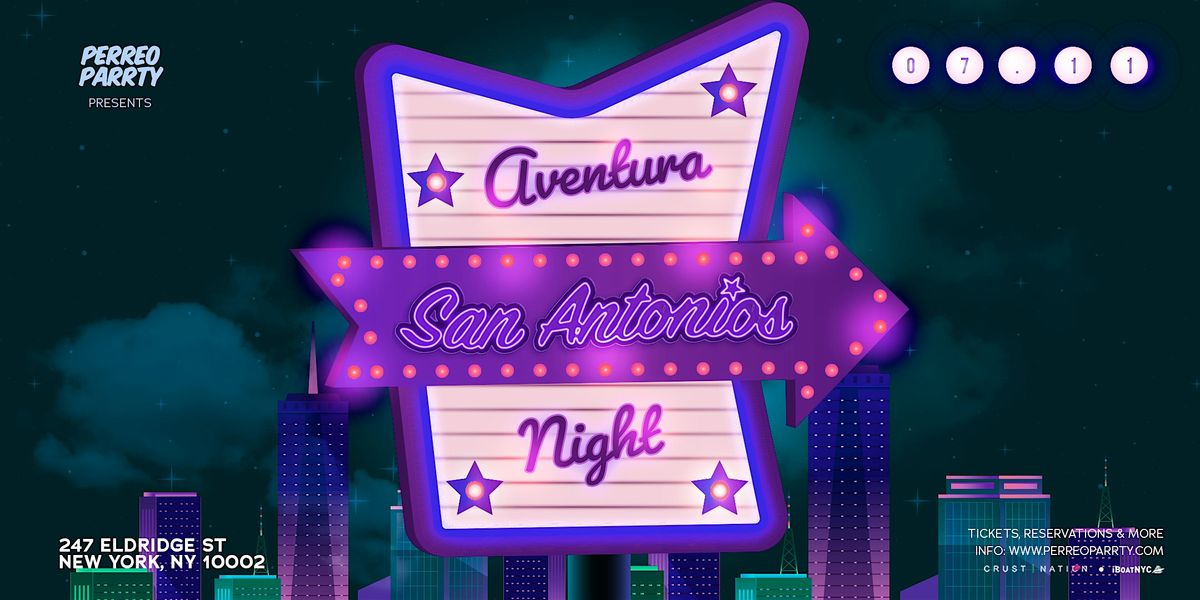 Aventura Night - #1 Bachata Party at San Antonios NYC, San Antonios ...