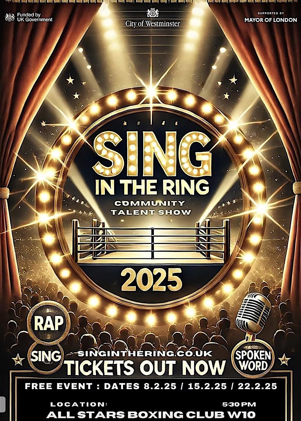 Sing In The Ring UK - Semi Finals [Music Talent Show], All Stars Boxing ...