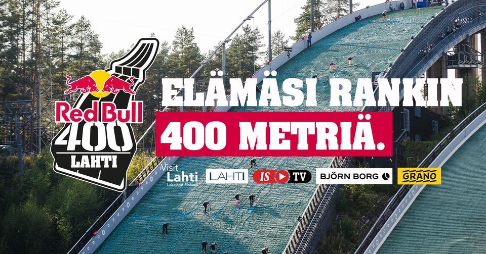 Red Bull 400 - Lahti 2022, Salpausselän Hyppyrimäet, Lahti, 3 September 2022