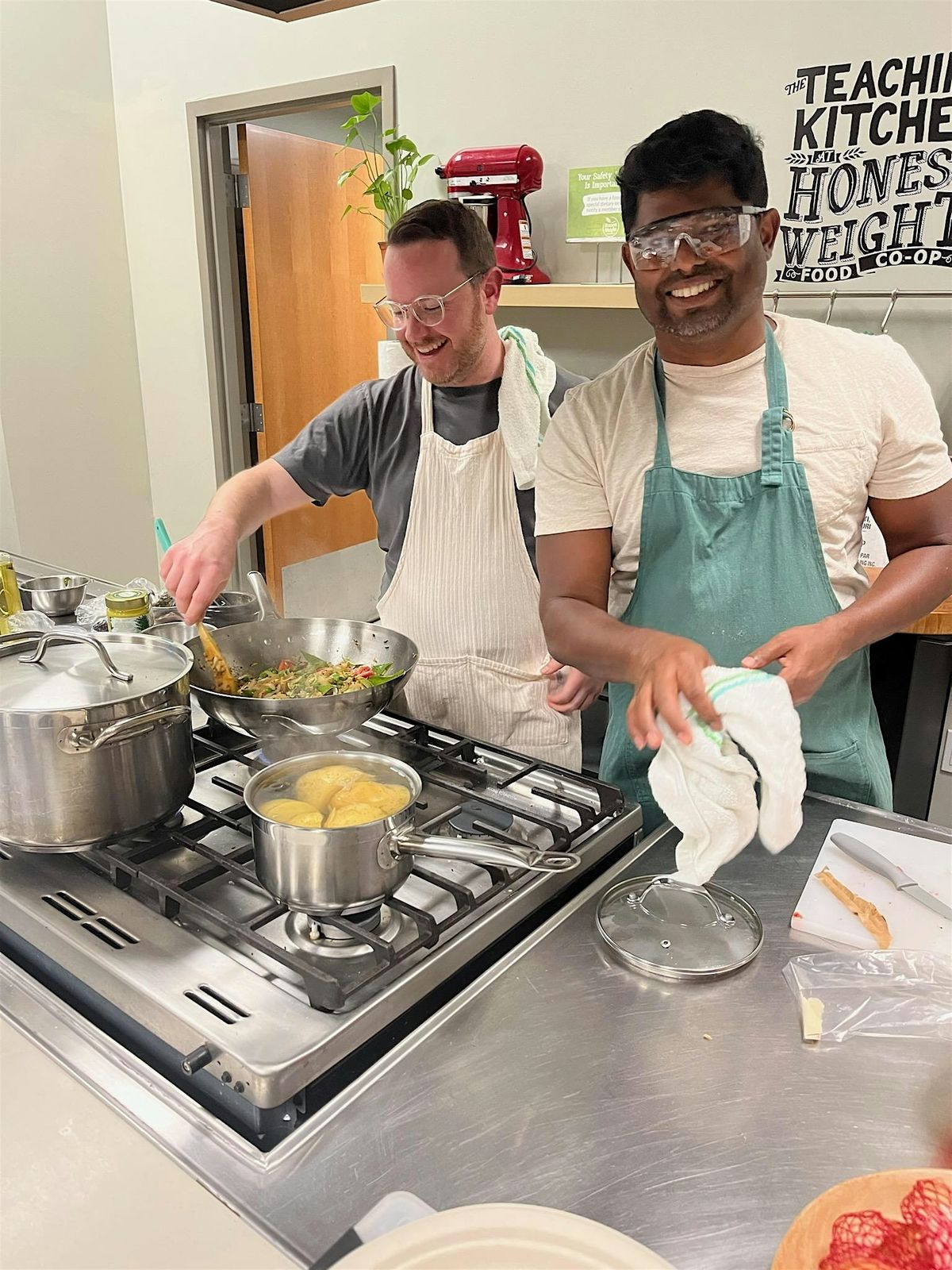 January; Indian Cooking with Sam & Mike, Teaching Kitchen @ Honest ...