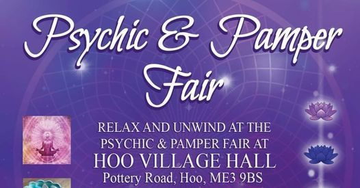 Psychic & Pamper Fair 5th September, Hoo Village Hall, Rochester, 5 ...