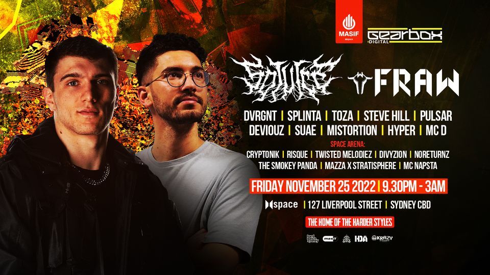 Masif x Gearbox Digital ft. Fraw & So Juice! @ Space [25.11.2022 ...
