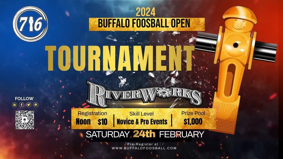 2024 Open Tournament, Buffalo RiverWorks, 24 February 2024