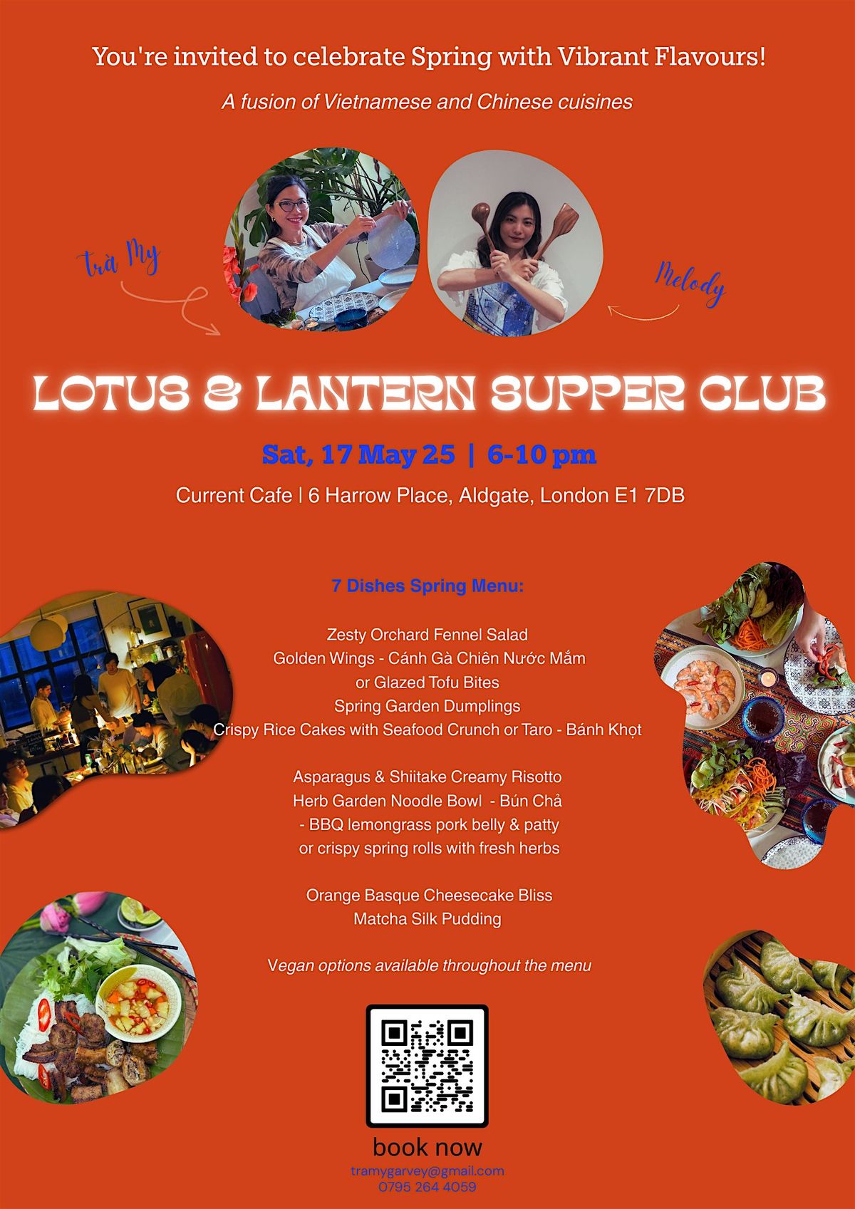 Lotus & Lantern Supper Club - Spring Edition, Current Cafe, London, 7 ...
