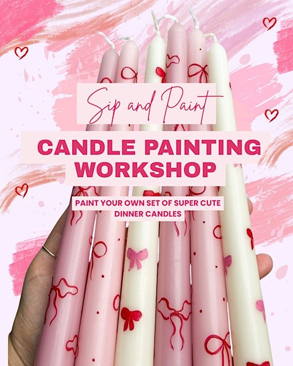 Candle Painting Workshop, Lily's Studio, Kelham Arcade, Sheffield, 24 ...
