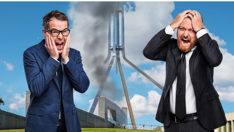 SPIN: Charles Firth (The Chaser) and James Schloeffel (The Shovel ...