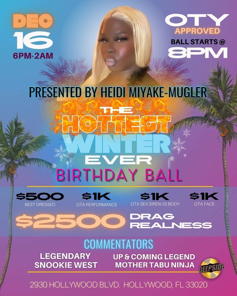Heidi Mugler Presents: The Hottest Winter Ever Birthday Ball ...