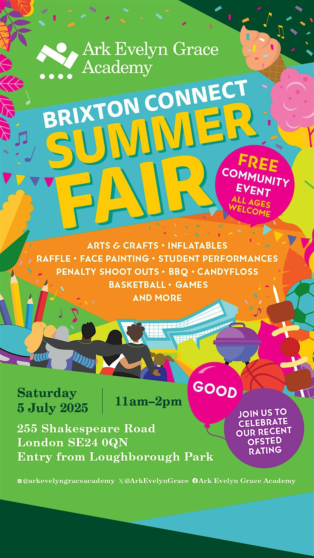 Ark Evelyn Grace Academys Summer Fair - Brixton Connect, Ark Evelyn ...