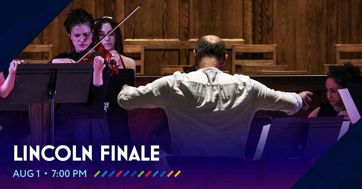 LINCOLN FINALE, Kimball Recital Hall, Lincoln, 1 August 2025