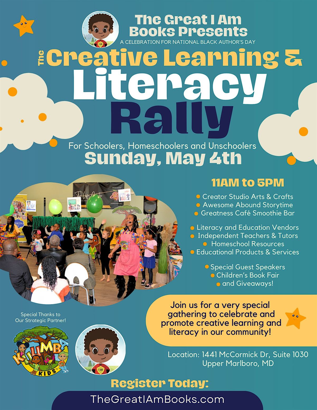 Black Children’s Book Week Literacy Rally 2025, 1441 McCormick Dr suite ...