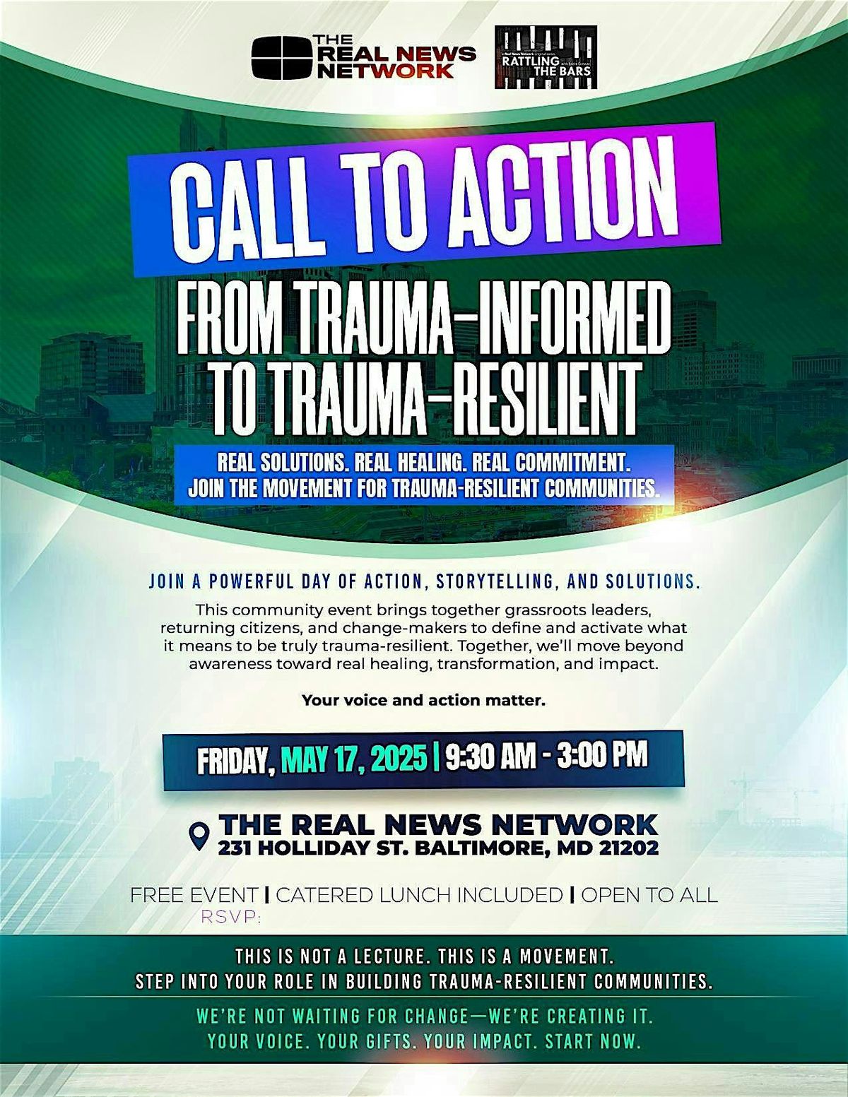 Call To Action: From Trauma Informed To Trauma Resilient, The Real News ...