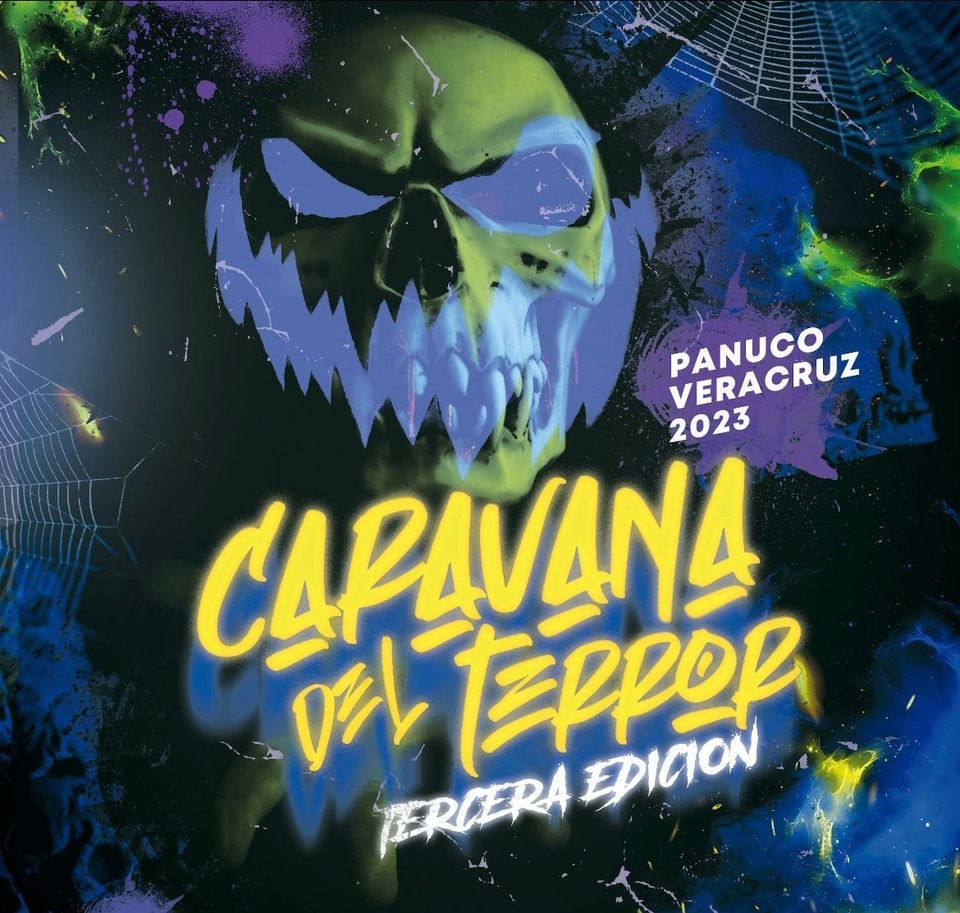 CARAVANA DEL TERROR 3RA EDICION PANUCO , Malecon Agustin Lara, Tuxpan ...