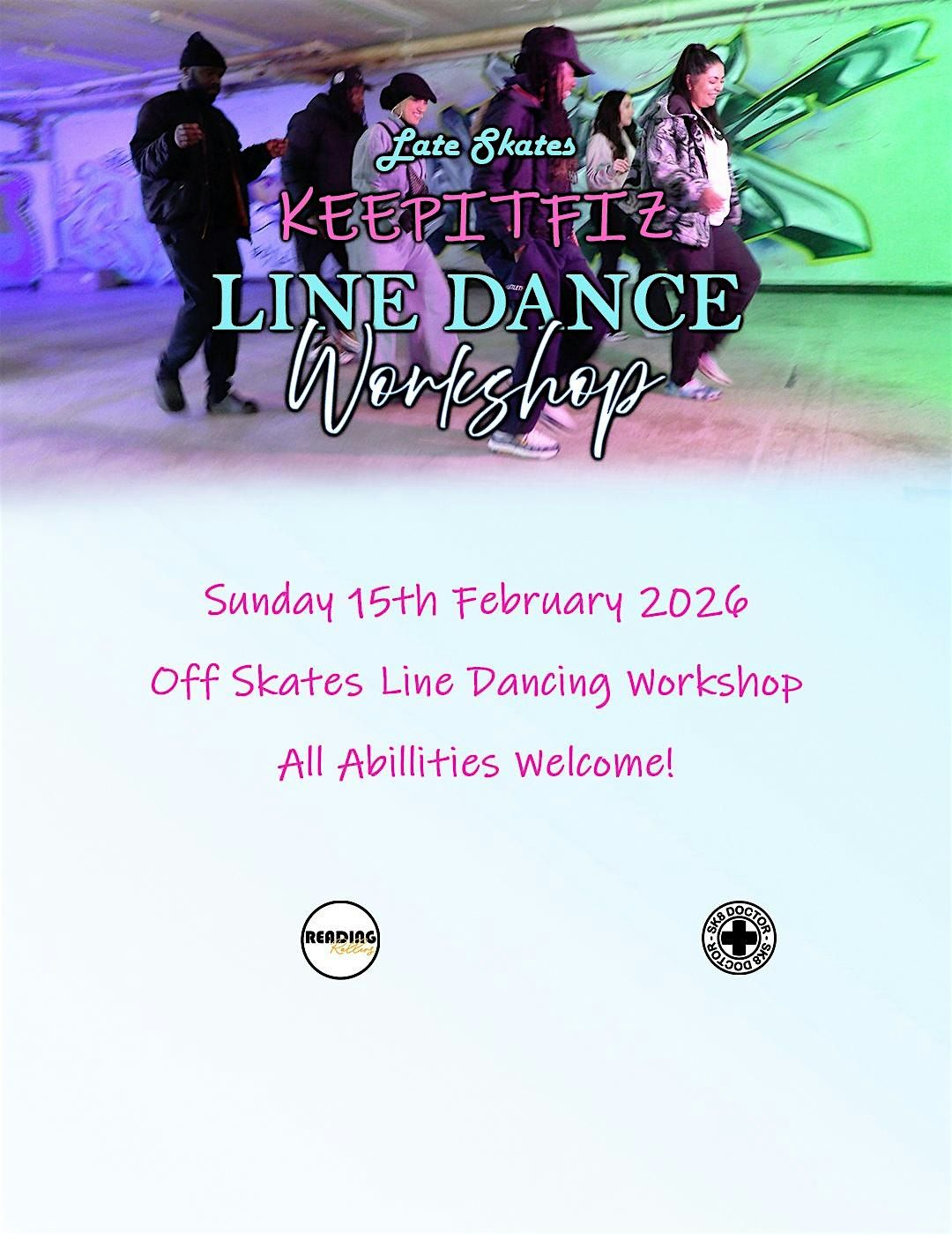 Line Dance Workshop with @KeepItFiz - Off Skates!, Reading Bike Hub, 15 ...