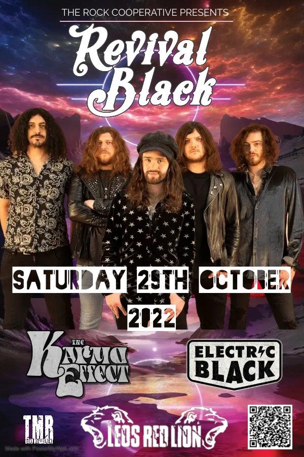 Revival Black + The Karma Effect + Electric Black, Leo's Red lion ...