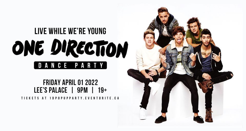 Live While Were Young: One Direction Dance Party at Lees Palace, Lee's ...