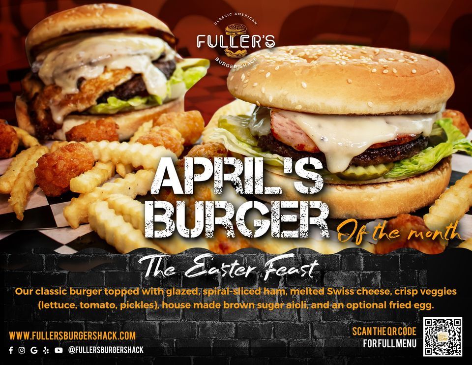 Burger of the Month, Fuller's Burger Shack, Portland, 11 April 2022