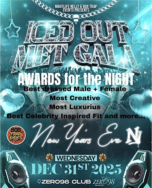 Iced Out Dripped Out Met Gala, Zero98, Okinawa, 31 December to 1 January