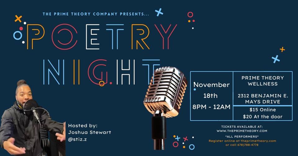 Poetry Night, The Prime Theory Company, Accra, 18 November 2022