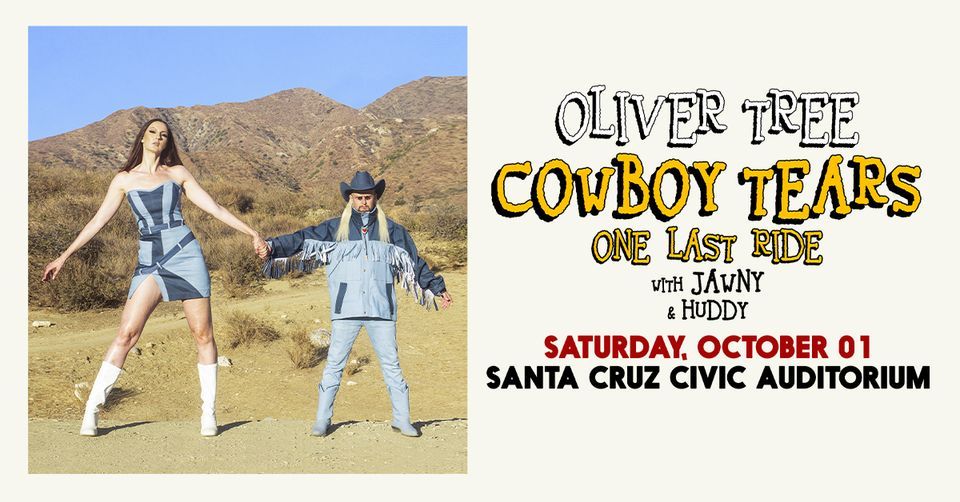 Oliver Tree at Santa Cruz Civic Auditorium, Santa Cruz Civic Auditorium ...