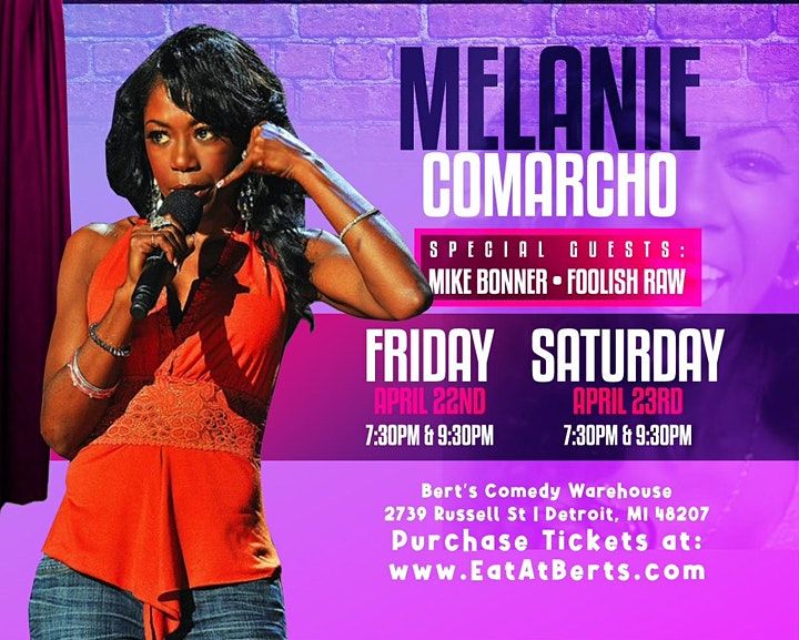 Melanie Comarcho at Berts Comedy Warehouse, Bert's Warehouse Theatre ...