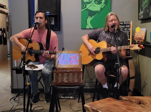 Live Acoustic With All Strummed Out, Divided Vine, Gilbert, 7 August 2021