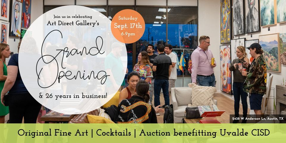 Art Direct Gallerys Grand Opening & 26th Anniversary, 2438 W Anderson ...