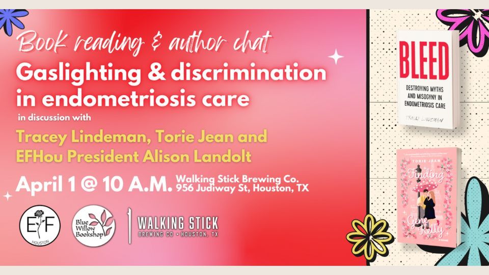 Endo Houston author chat: Tracey Lindeman, Torie Jean and Alison ...