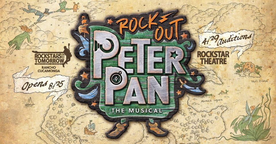 Auditions - Rock Out Peter Pan The Musical, Rockstars of Tomorrow ...
