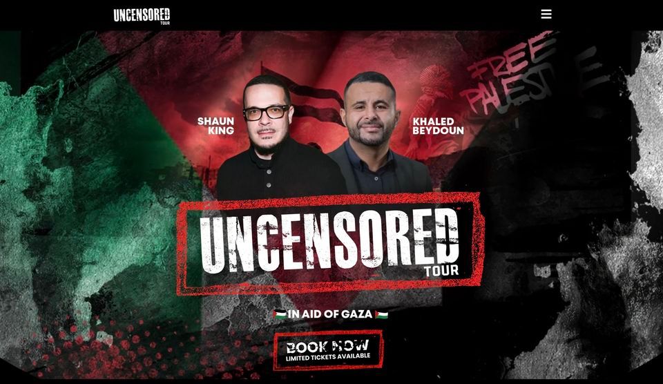 VANCOUVER - The UNCENSORED TOUR featuring Shaun King and Professor Khaled Beydoun, Vancouver ...