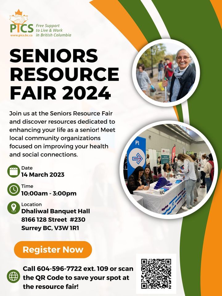 Seniors Resource Fair 2024, Dhaliwal Banquet Hall, Surrey, 14 March 2024