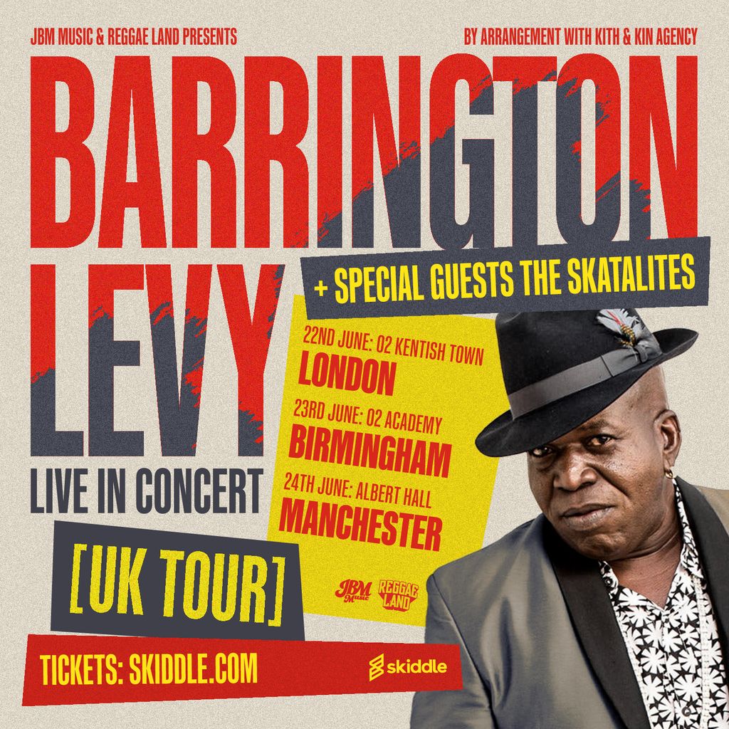 Barrington Levy LIVE in Concert | London, O2 Forum Kentish Town, London ...