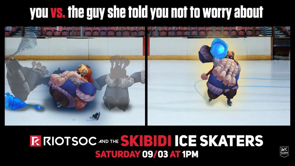 RiotSoc and the Skibidi Ice Skaters, Macquarie Ice Rink, Sydney, 9 ...