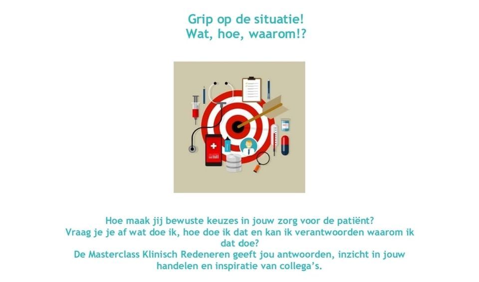 Masterclass klinisch redeneren, Medisch Spectrum Twente, Enschede, 7 ...