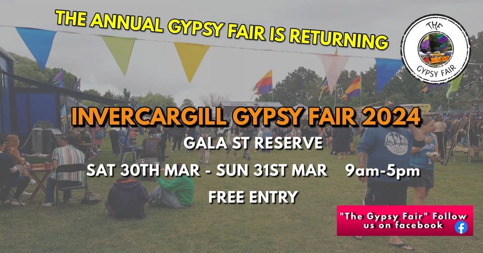 Invercargill Gypsy Fair 2024, Gala St Reserve -Invercargill, 30 March ...