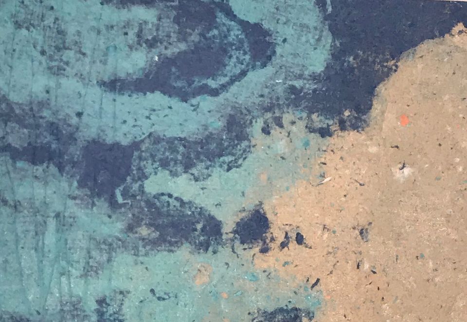 Papermaking: Pulp Painting, Lauritzen Gardens, Omaha, 23 July 2022