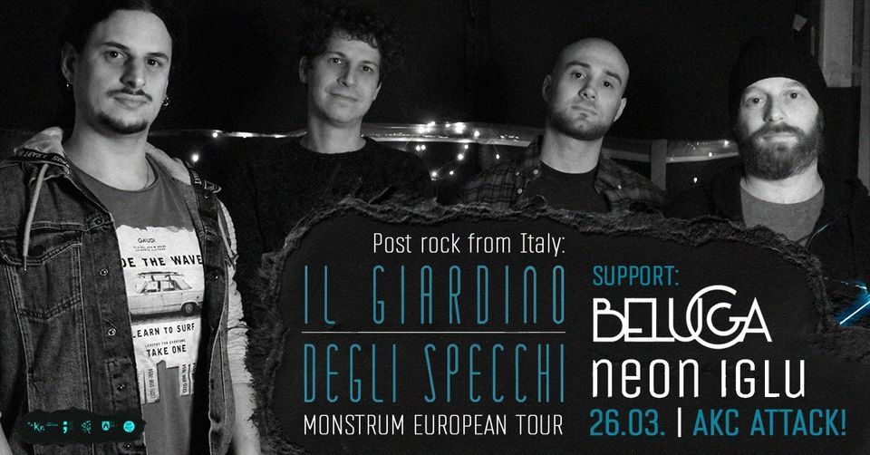 Il Giardino Degli Specchi w/ Beluga, Neon Iglu, Akc Medika, Zagreb, 26 ...