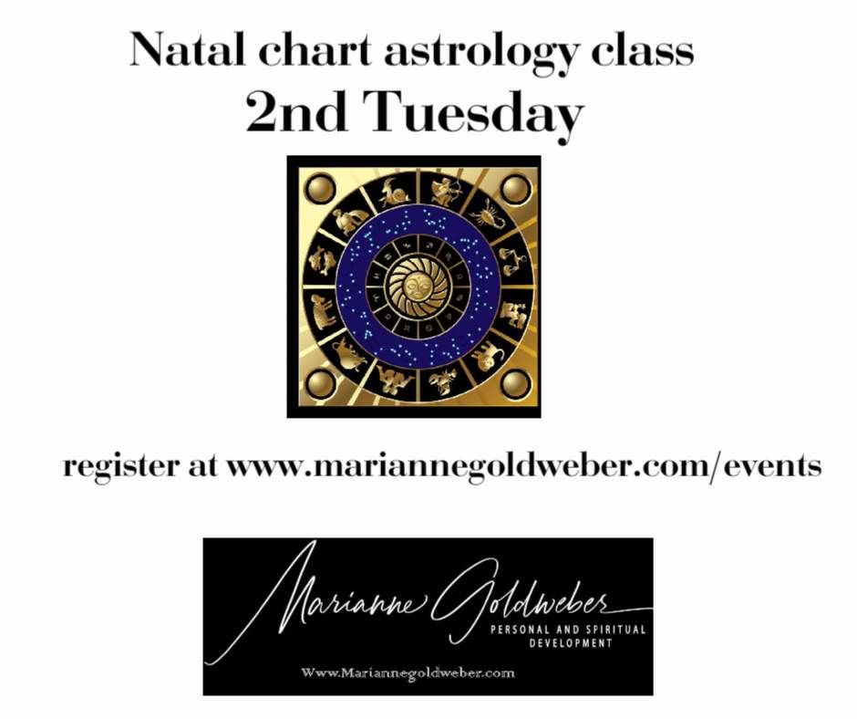 Natal chart astrology class, A Village- Personal and Spiritual ...