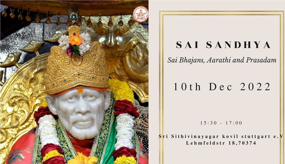 Sai Sandhya on 10 December 2022, Sri Sithivinayagar Kovil Stuttgart, 10 ...