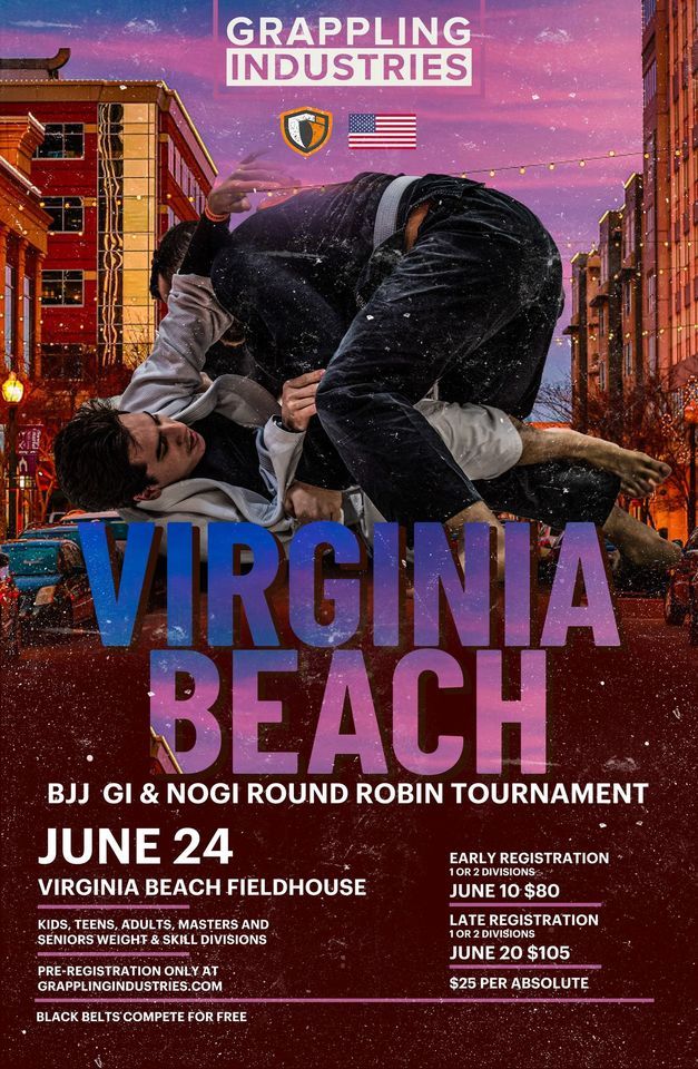 Grappling Industries Virginia Beach, Virginia Beach Field House, 24 June 2023