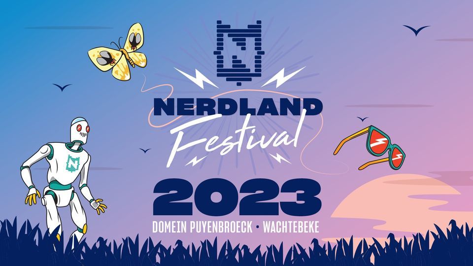 Nerdland Festival 2023, Provinciaal domein Puyenbroeck, Lokeren, 27 May ...