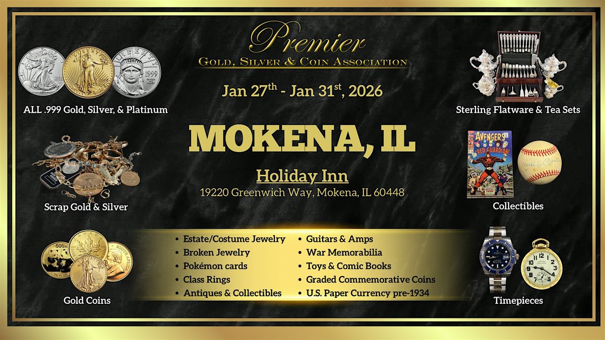Mokena, IL FREE 5- Day Event, Holiday Inn Express & Suites Orland Park ...