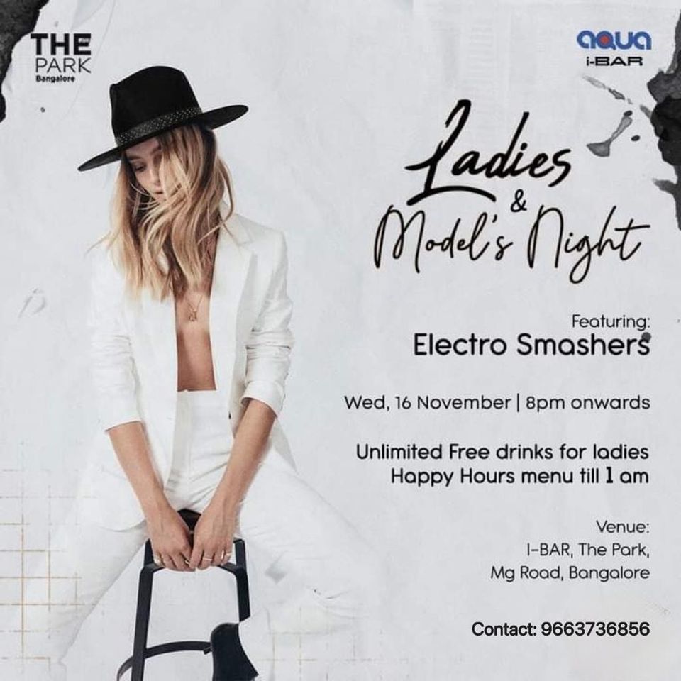 Ladies And Model Night Party, i-BAR, Bangalore, 16 November to 17 November