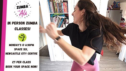 IN PERSON Zumba with Alé!, Space Six, Forest Hall, 7 June 2021